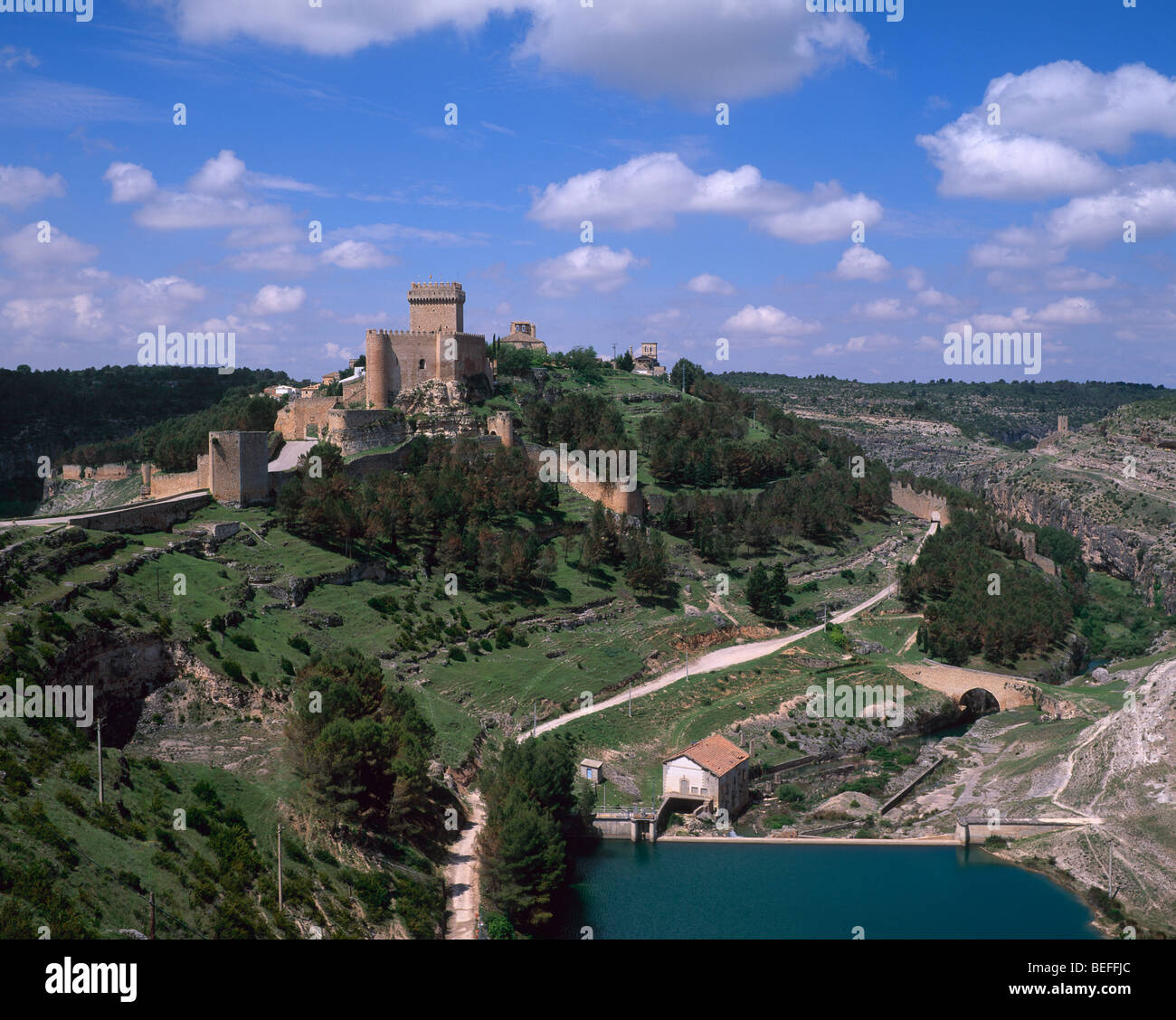 Parador Alarcon Castilla La Mancha Spain Stock Photo - Alamy