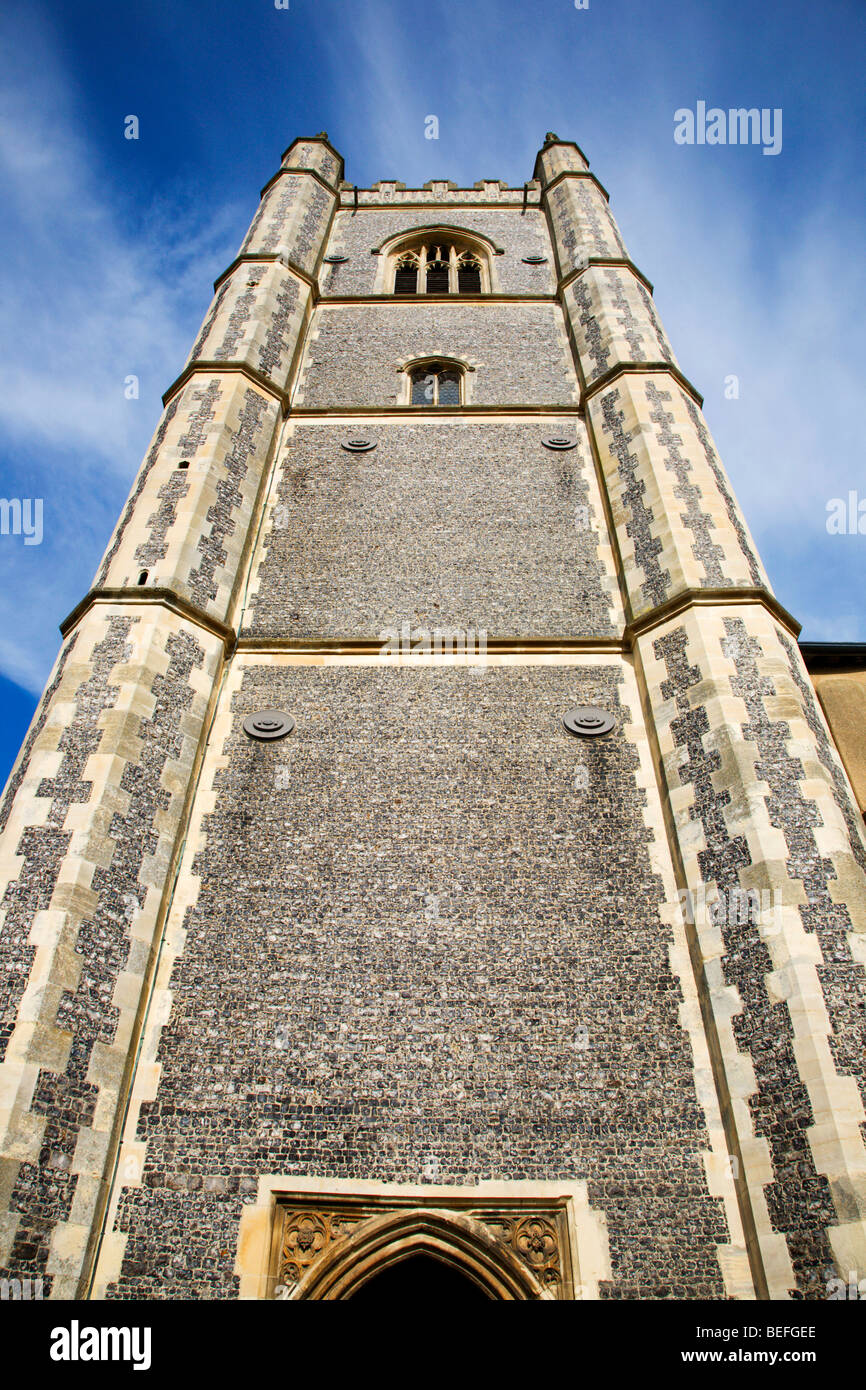 Parish Church of St Mary Dedham Essex England Stock Photo - Alamy