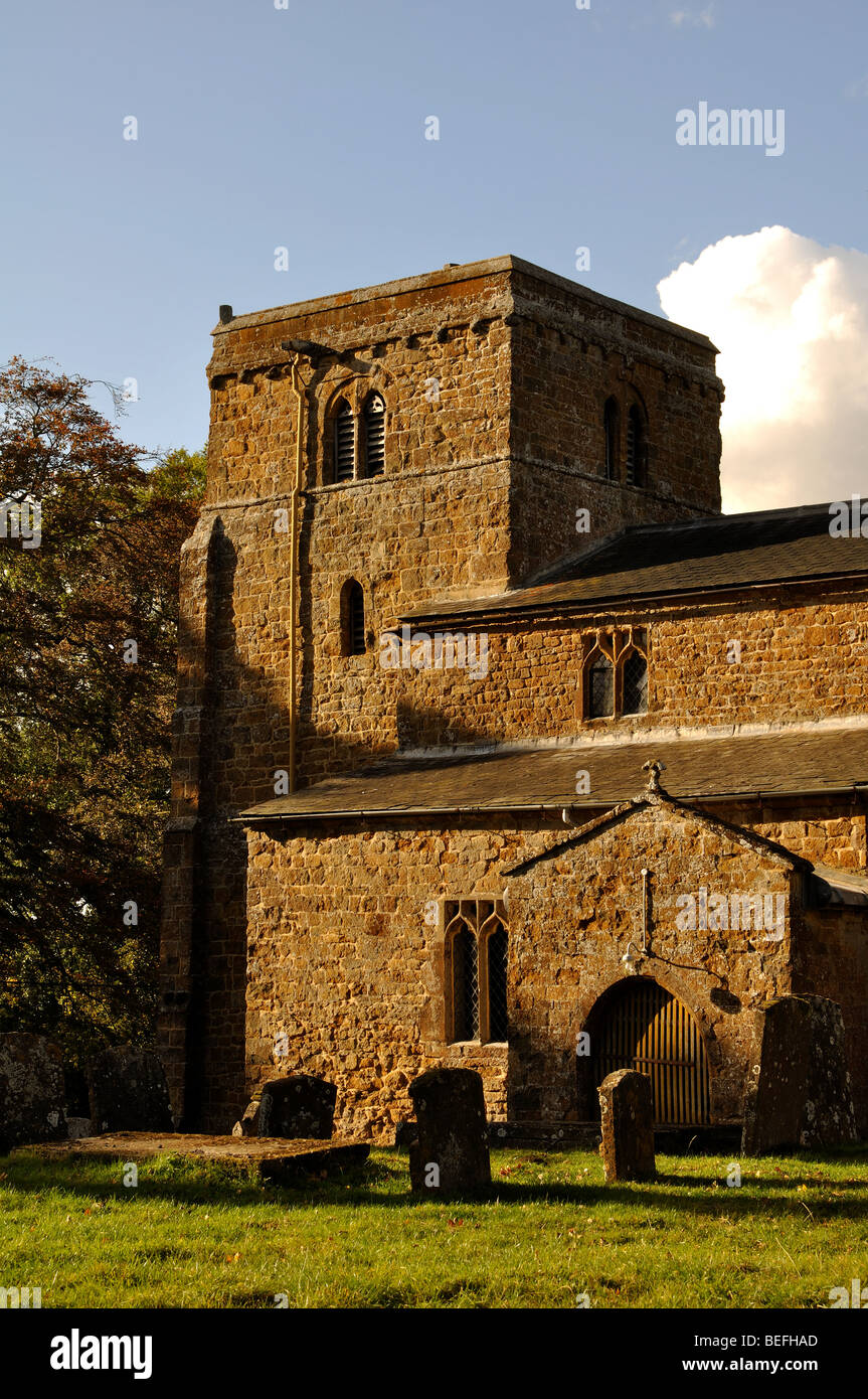St. Peter`s Church, Wormleighton, Warwickshire, England, UK Stock Photo ...
