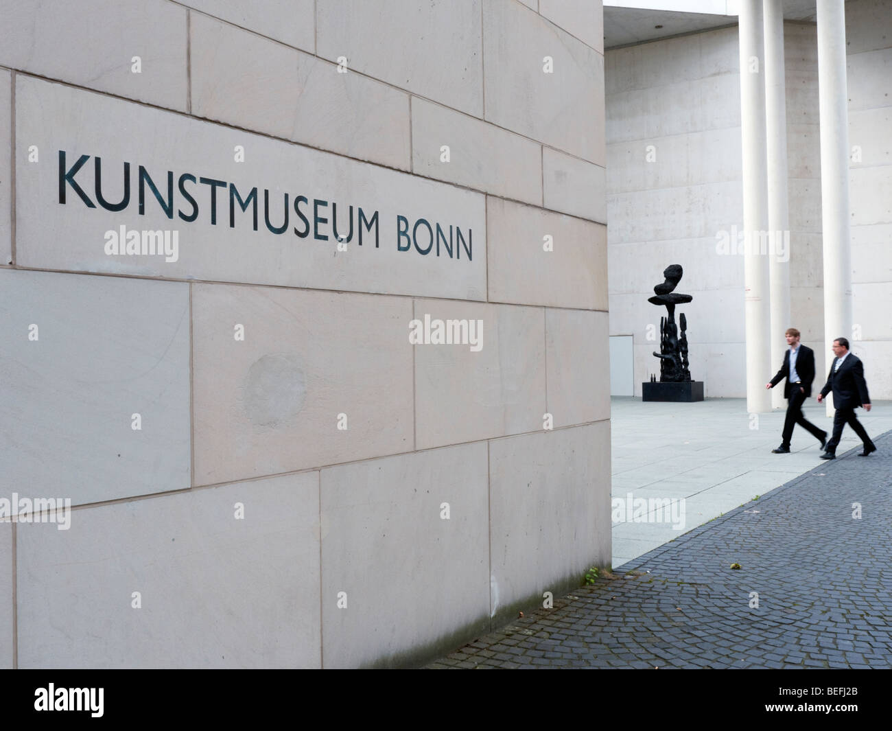 Exterior of modern Bonn Art Museum or Kunstmuseum Bonn Stock Photo - Alamy