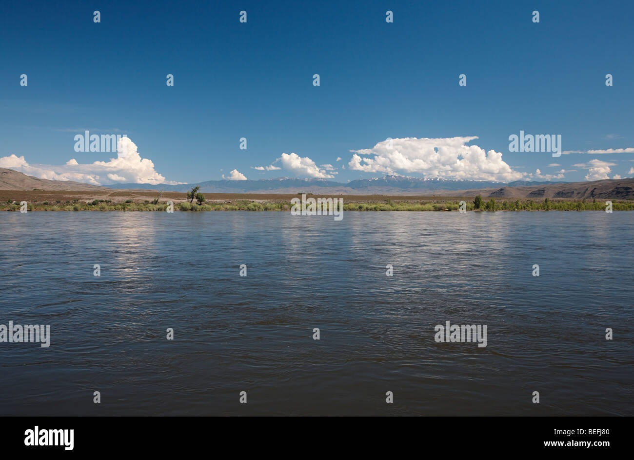 Siberian river Yenisei Stock Photo - Alamy