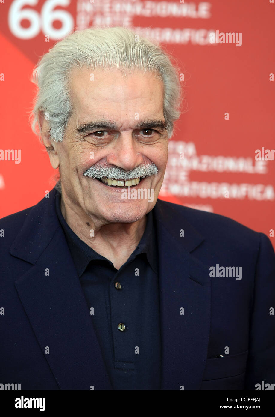 OMAR SHARIF AL MOSAFER. PHOTOCALL.. 66TH VENICE FILM FESTIVAL VENICE ...