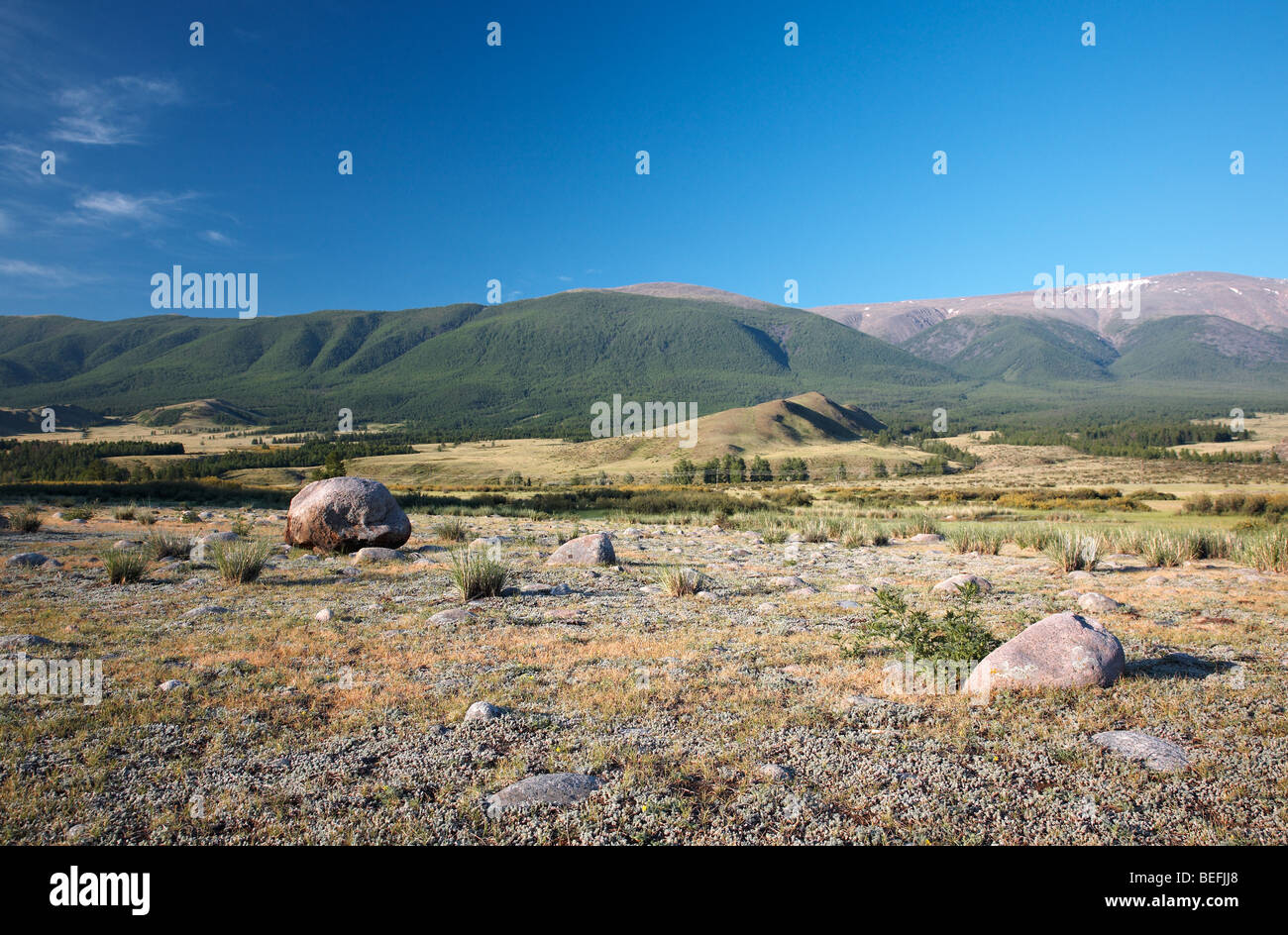 Siberia. West Sayan Mountains Stock Photo - Alamy