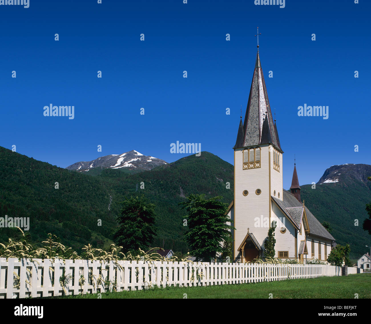 Stordal church hi-res stock photography and images - Alamy