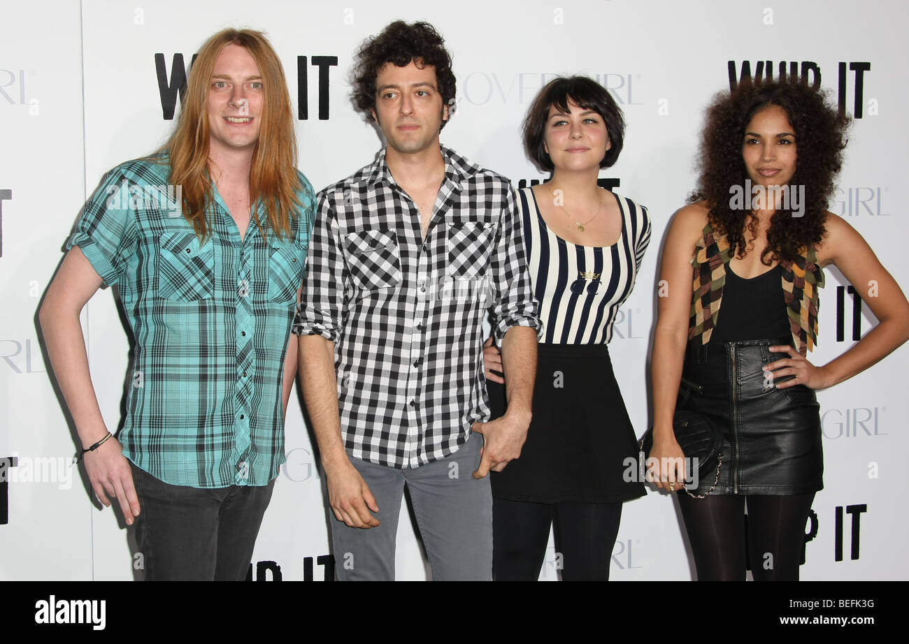 THE ETTES WHIP IT FILM PREMIERE HOLLYWOOD LOS ANGELES CA USA 29 ...