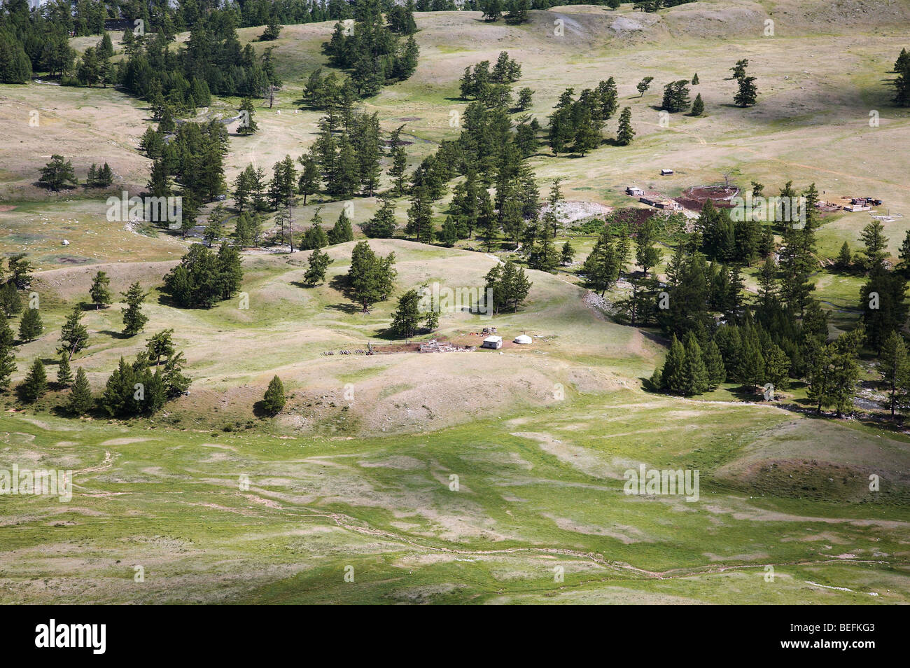 Siberia. West Sayan Mountains Stock Photo - Alamy