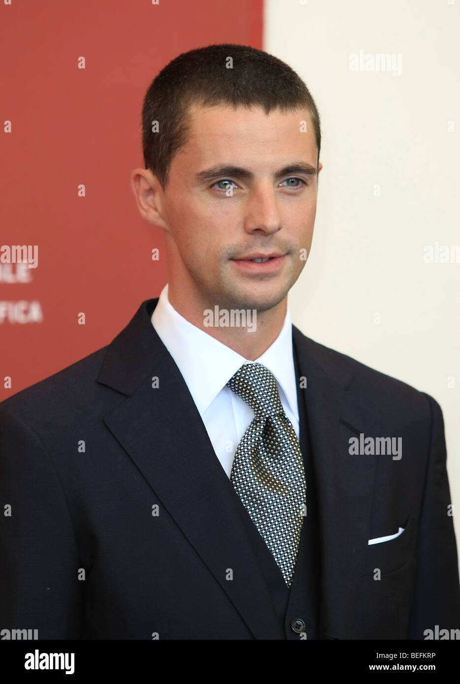MATTHEW GOODE A SINGLE MAN. PHOTOCALL. 66TH VENICE FILM FESTIVAL VENICE ...