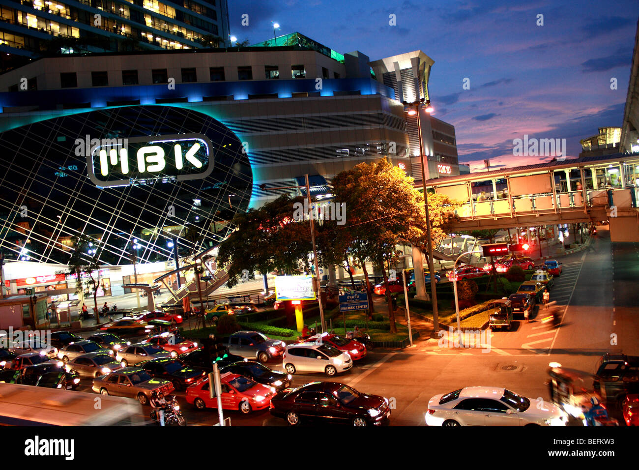 MBK shopping center , Bangkok , Thailand Stock Photo - Alamy