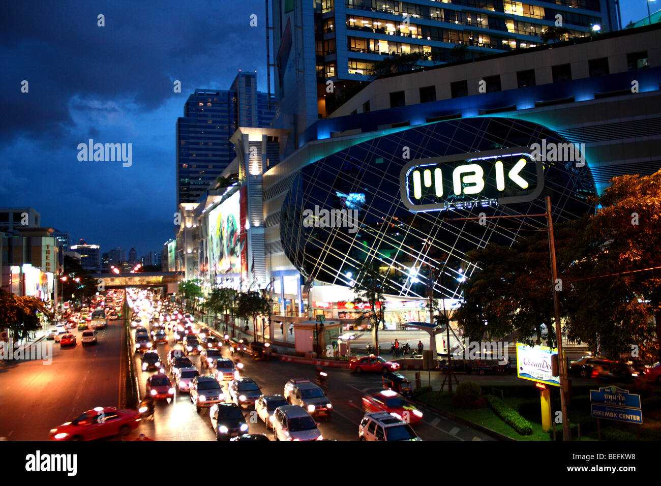 MBK shopping center , Bangkok , Thailand Stock Photo - Alamy