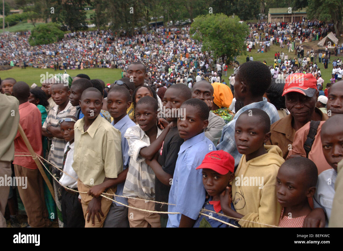 Celebration of wedding of Bakonzo king mumbere charles Omusinga to ...