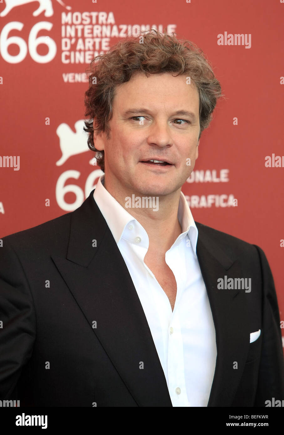 Colin Firth A Single Man Photocall 66th Venice Film Festival Venice