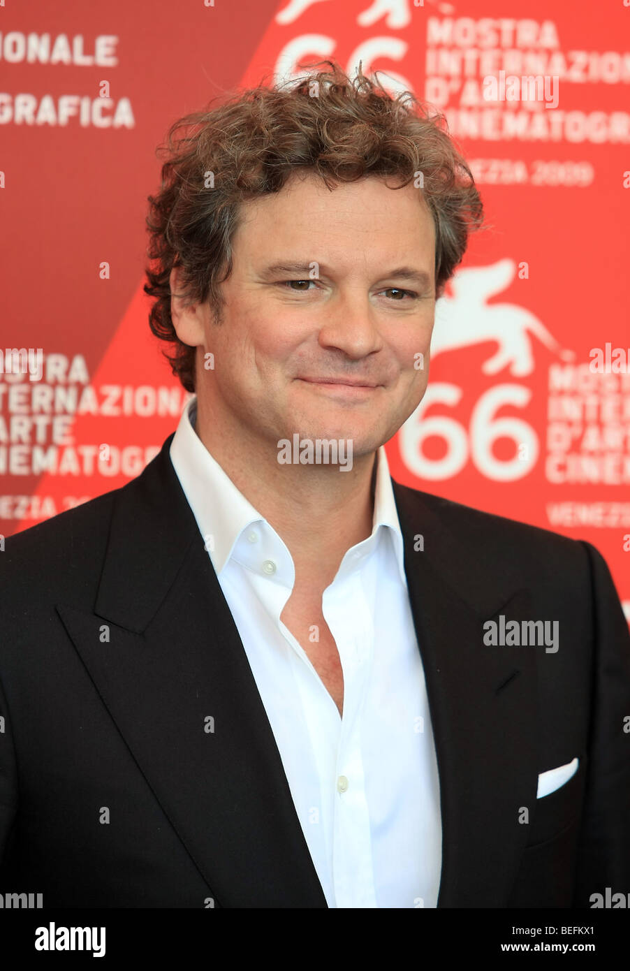 COLIN FIRTH A SINGLE MAN. PHOTOCALL. 66TH VENICE FILM FESTIVAL VENICE ...