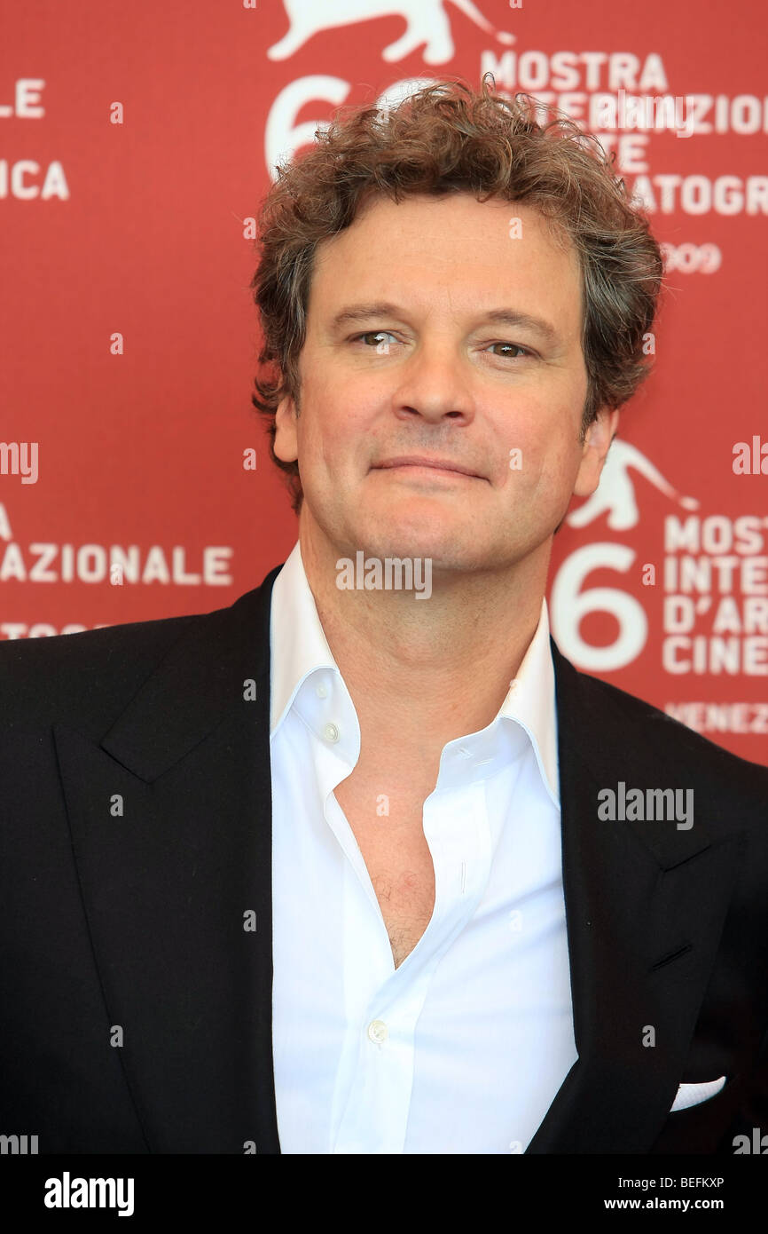 COLIN FIRTH A SINGLE MAN. PHOTOCALL. 66TH VENICE FILM FESTIVAL VENICE ...
