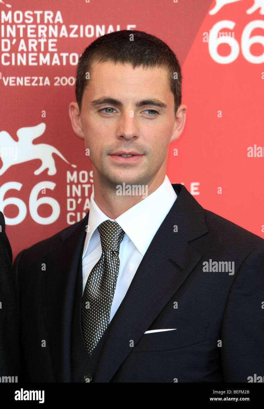 MATTHEW GOODE A SINGLE MAN. PHOTOCALL. 66TH VENICE FILM FESTIVAL VENICE ...
