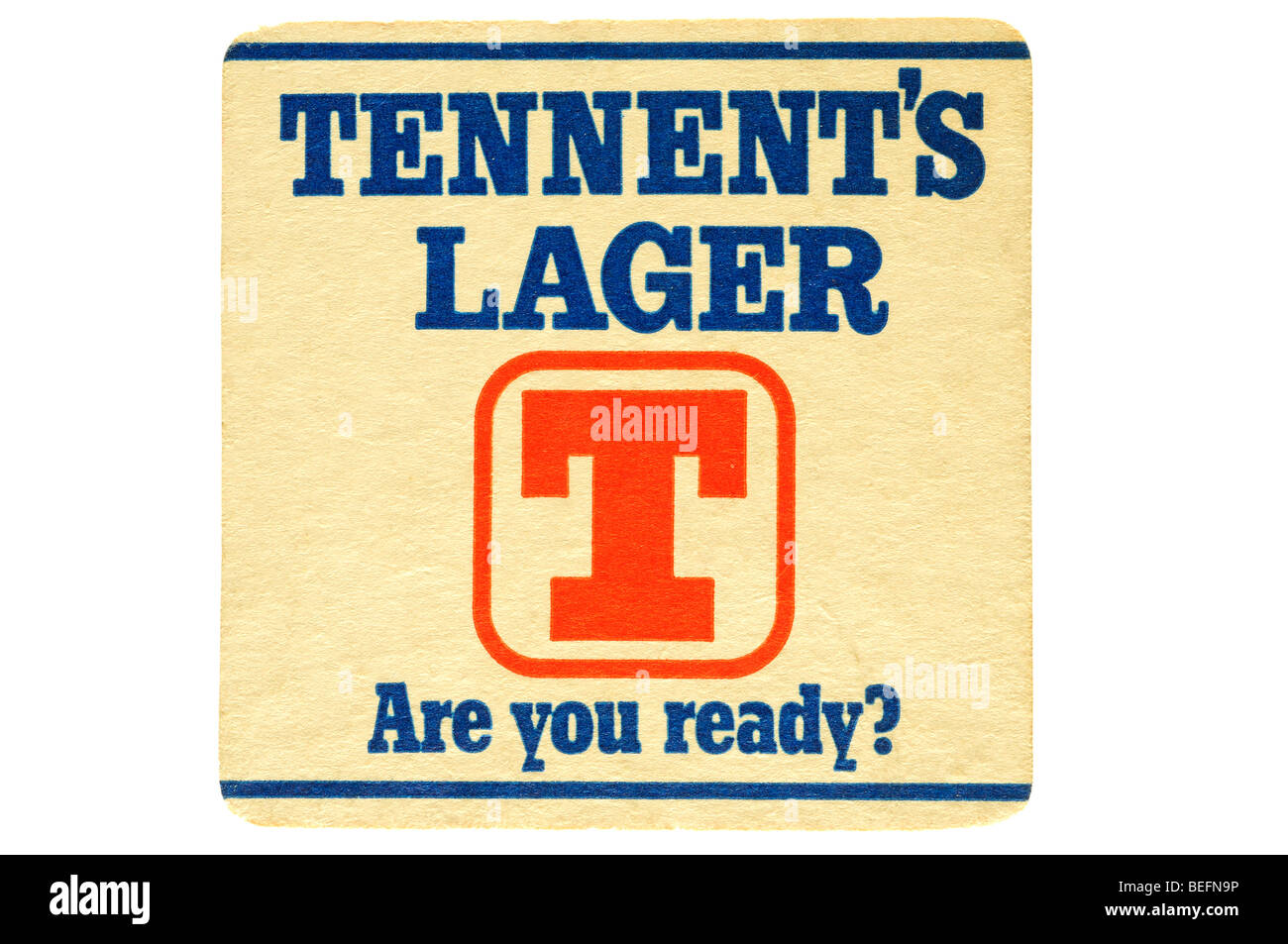 Tennents lager hi-res stock photography and images - Alamy