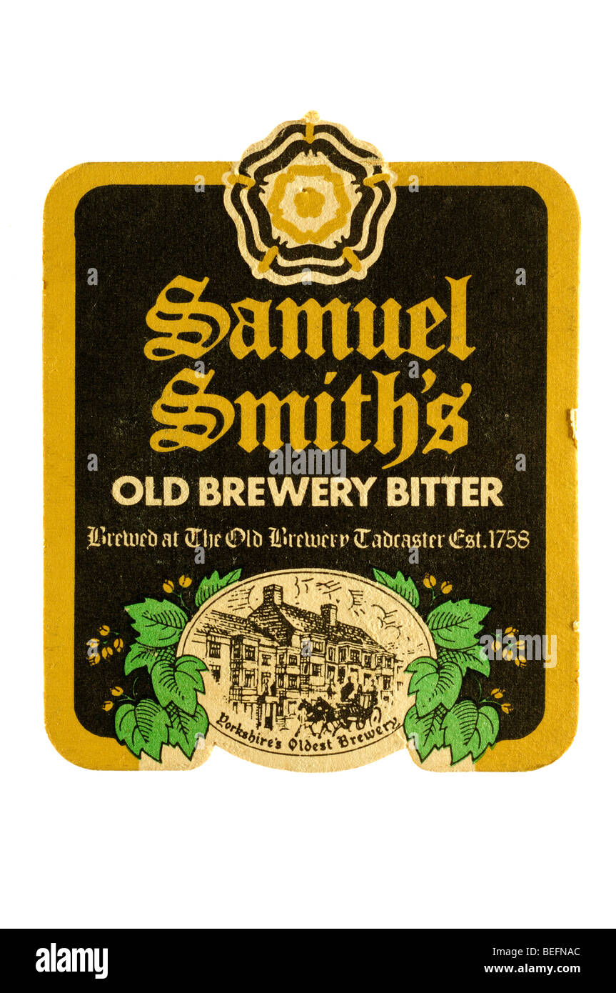 samuel smiths old brewery bitter brewed at the old brewers tadraster ...