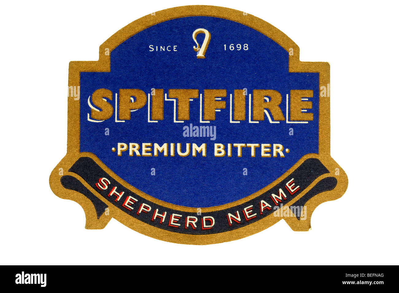 since 1698 spitfire premium bitter shepherd neame Stock Photo - Alamy