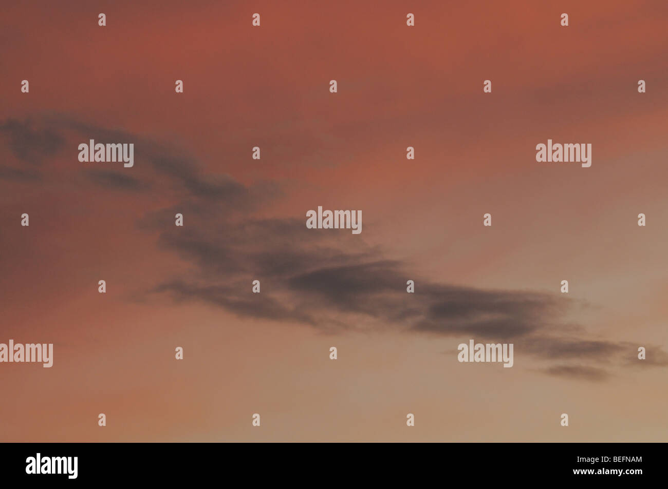 Cloud formation at sunset Suffolk Stock Photo - Alamy