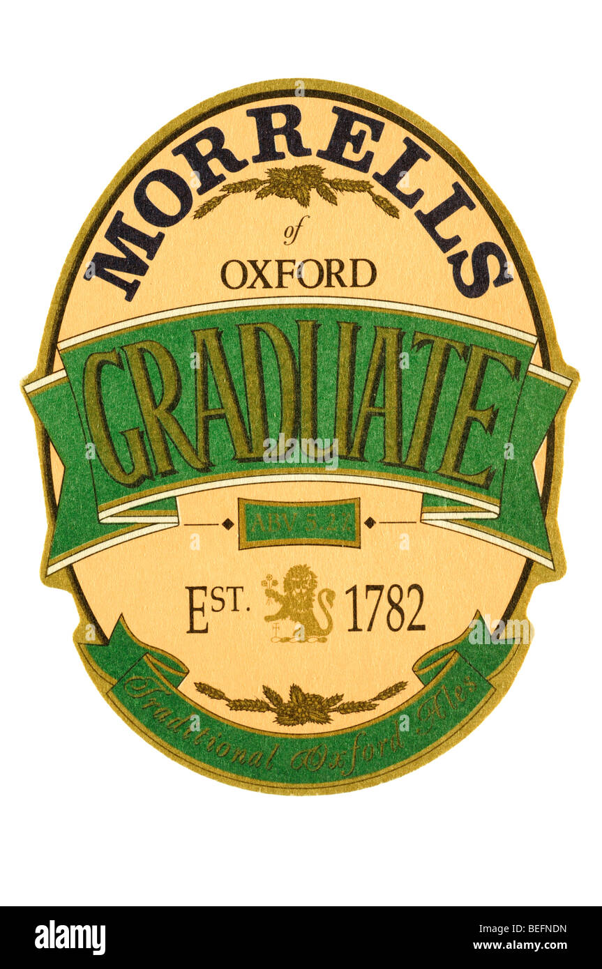 morrells of oxford graduate est 1782 Stock Photo - Alamy