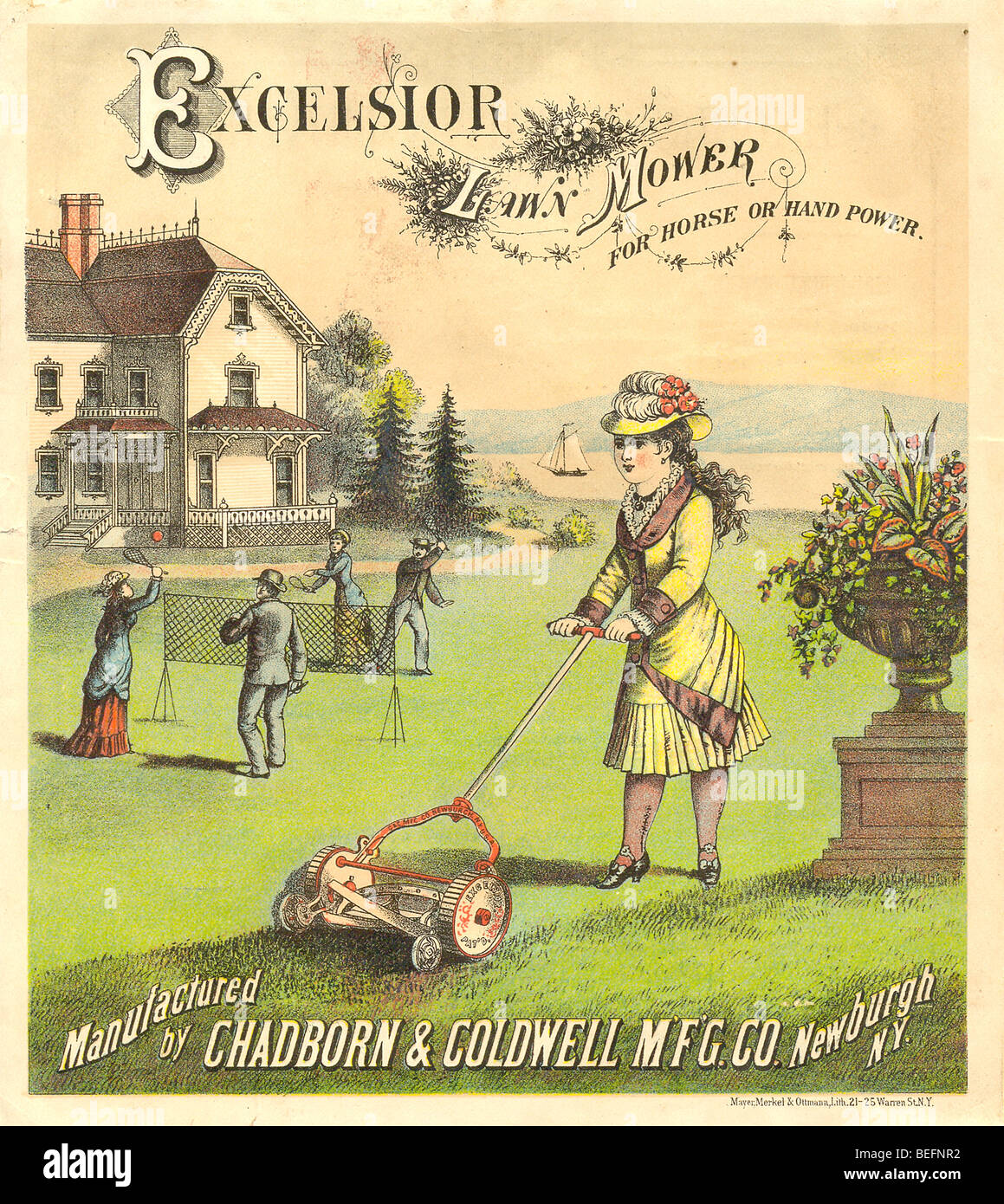 Victorian Lawn Mower
