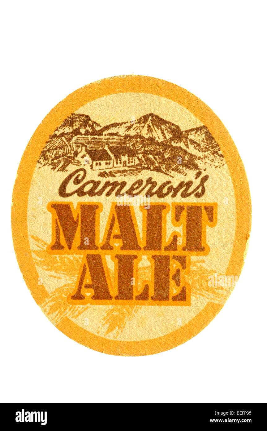 camerons malt ale Stock Photo - Alamy