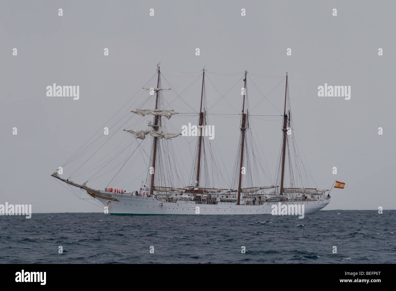 Juan sebastian elcano training ship hi-res stock photography and images ...