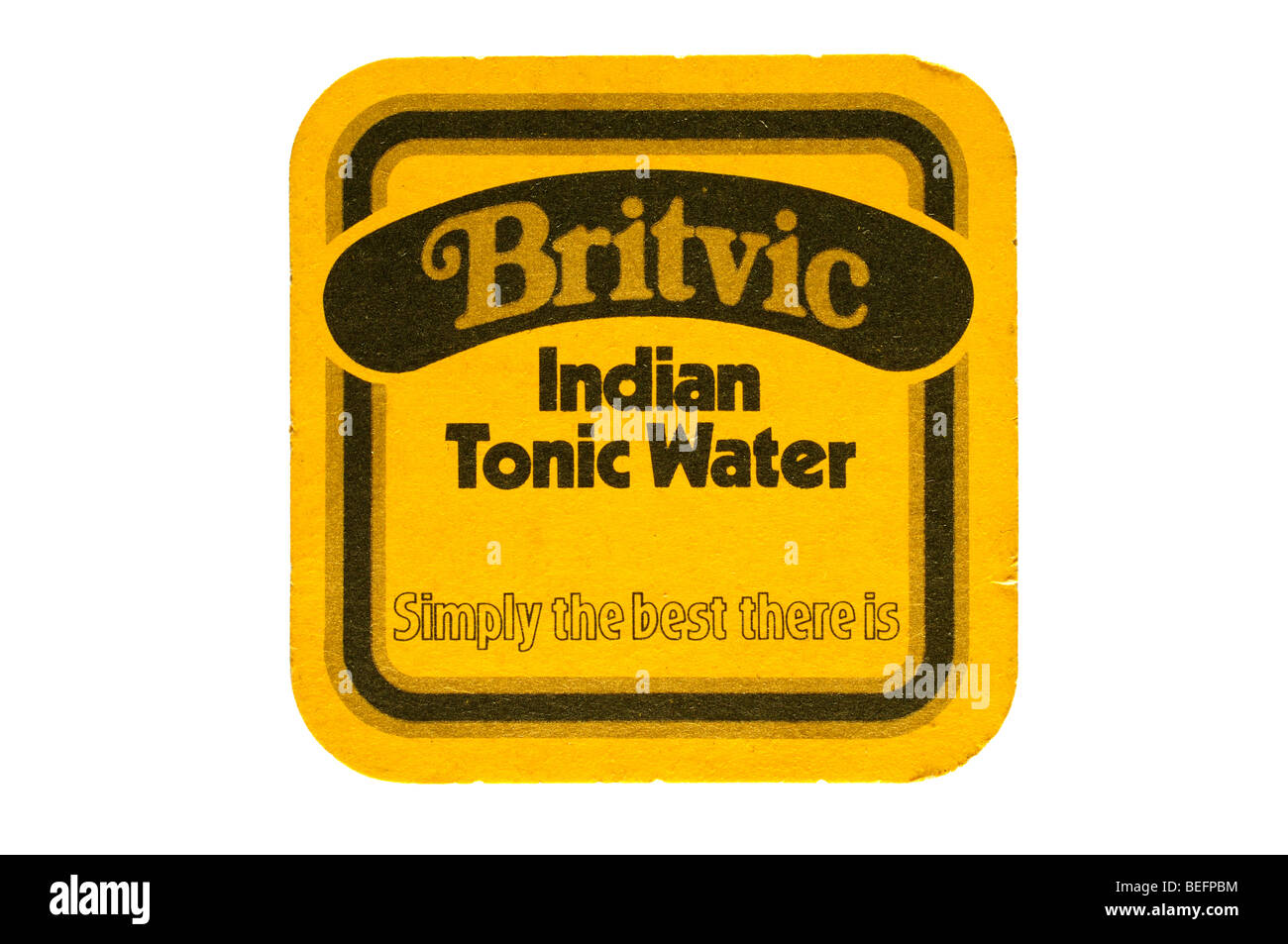 britvic indian tonic water simply the best there is Stock Photo - Alamy