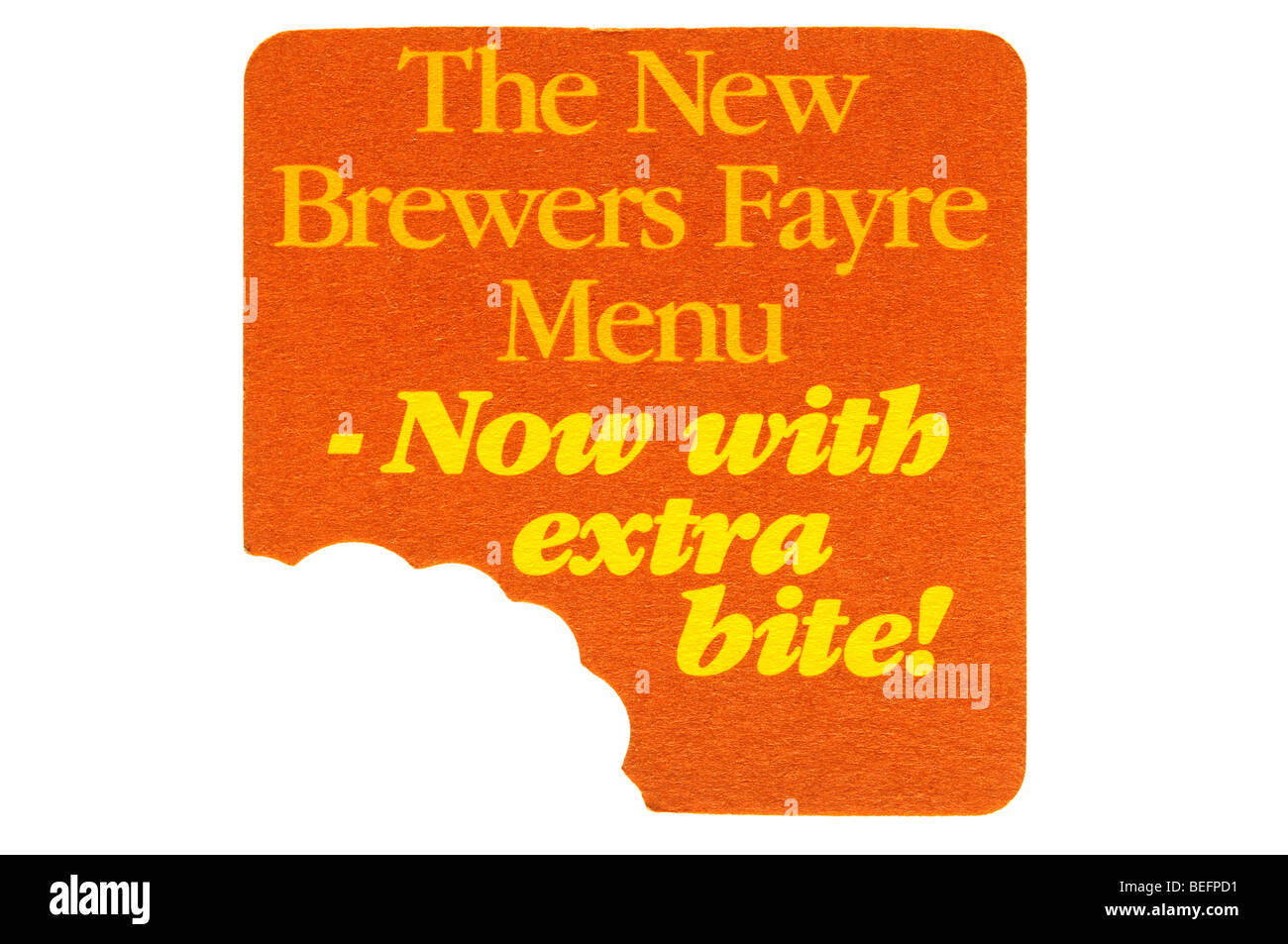 the new brewers fayre menu now with extra bite Stock Photo - Alamy