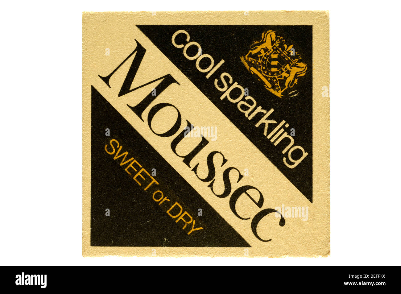 cool sparkling moussec sweet or dry Stock Photo - Alamy