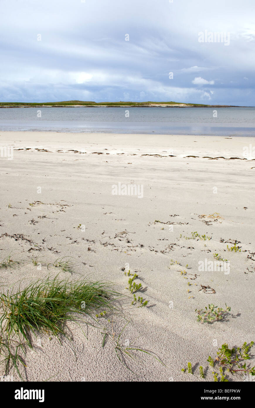 Beaches at the RSPB Balranald nature reserve, North Uist, Outer ...