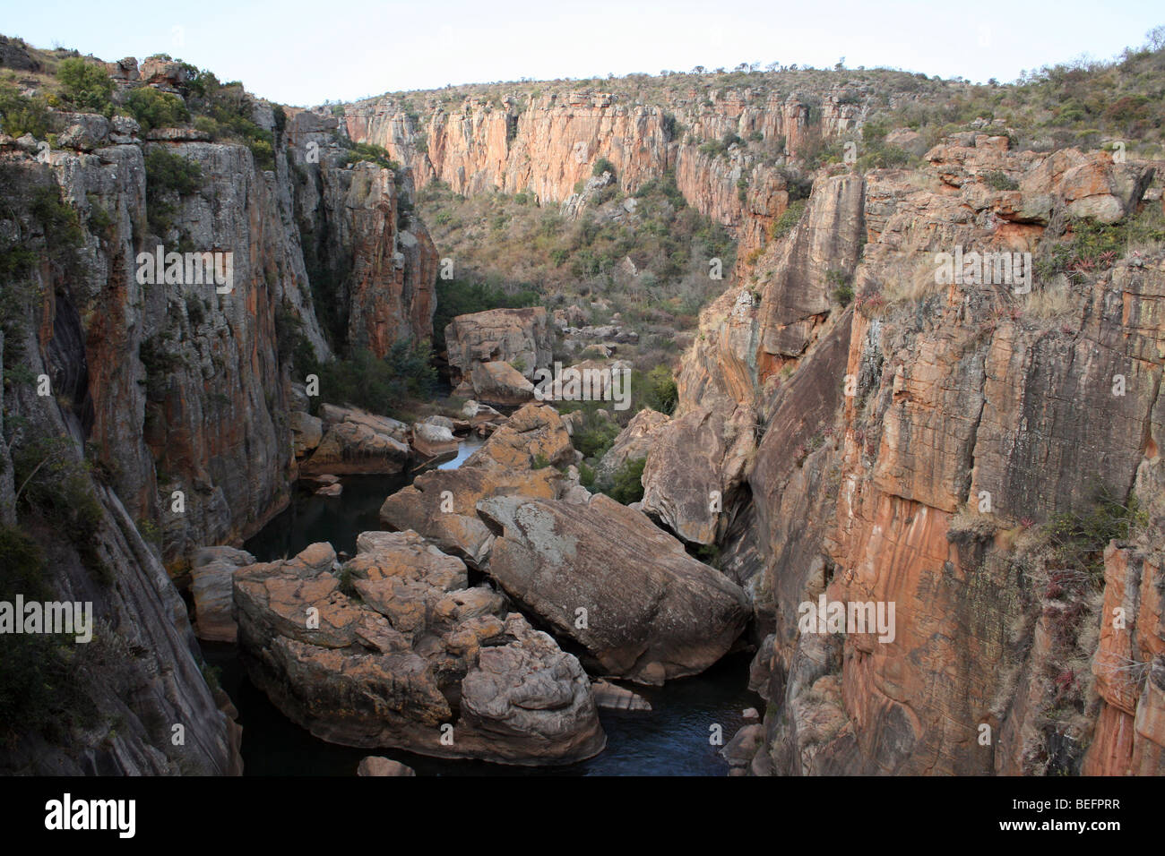 Bourke's Luck Potholes A Naturally Occuring Water Feature At The ...