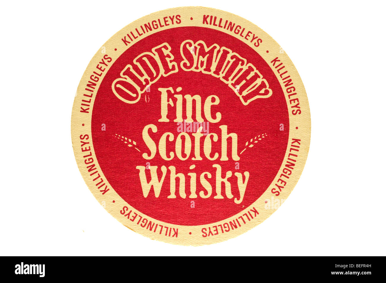 killingleys old smithy fine scotch whisky Stock Photo - Alamy