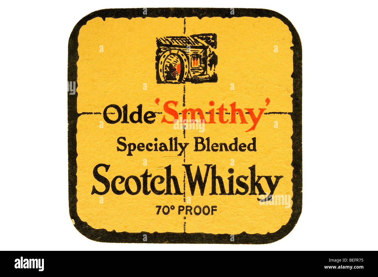 old smithy specil blended scotch whisky 70 proof Stock Photo - Alamy