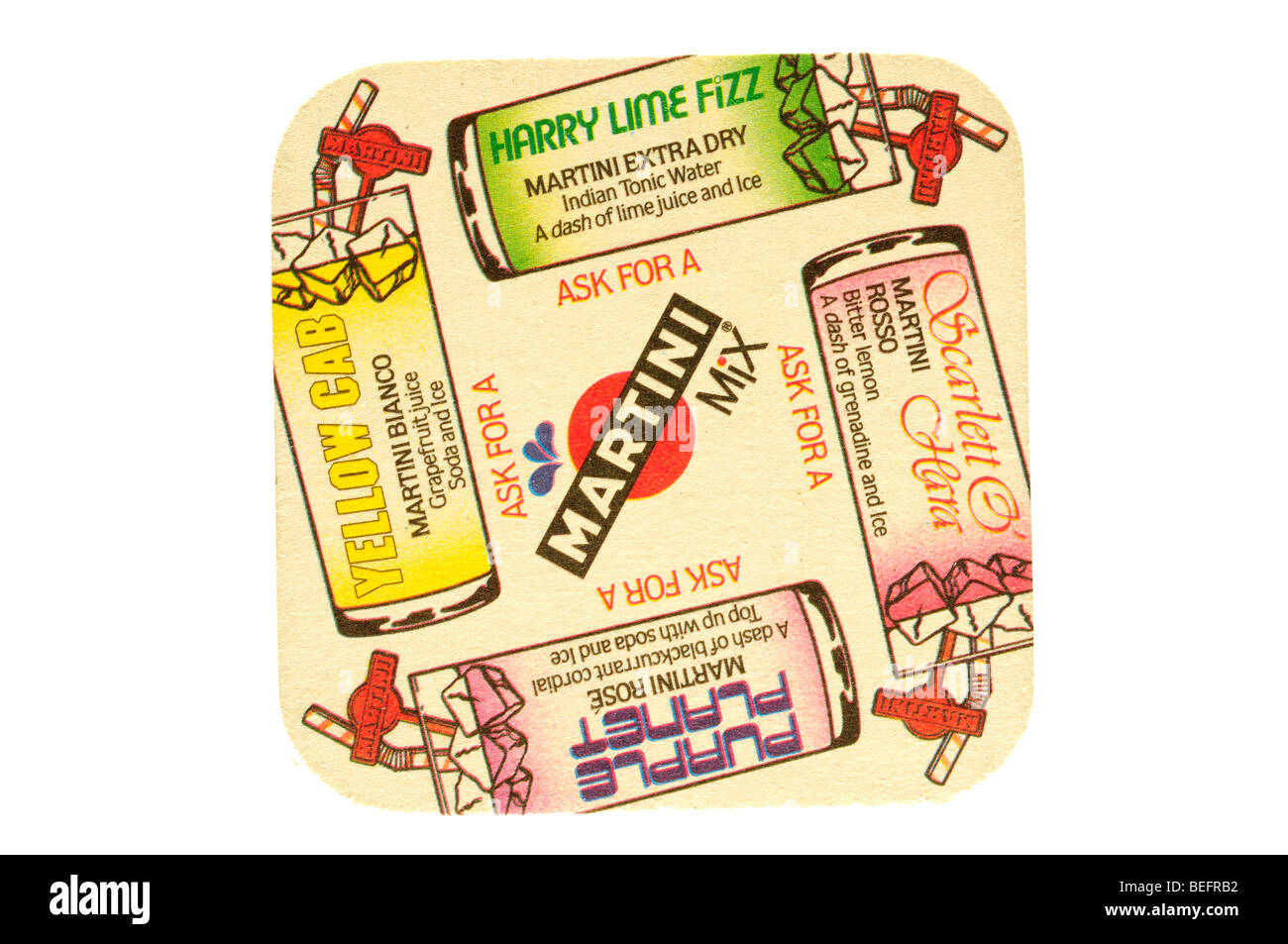 Martini glass design Cut Out Stock Images & Pictures - Alamy