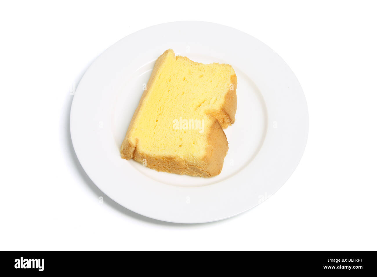 Sponge slice plate Cut Out Stock Images & Pictures - Alamy
