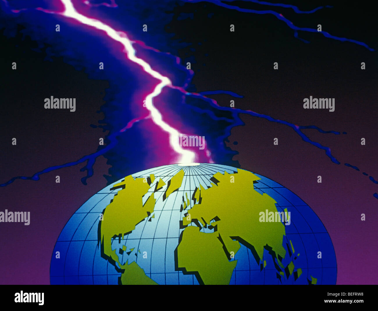 Thunder planet earth hi-res stock photography and images - Alamy