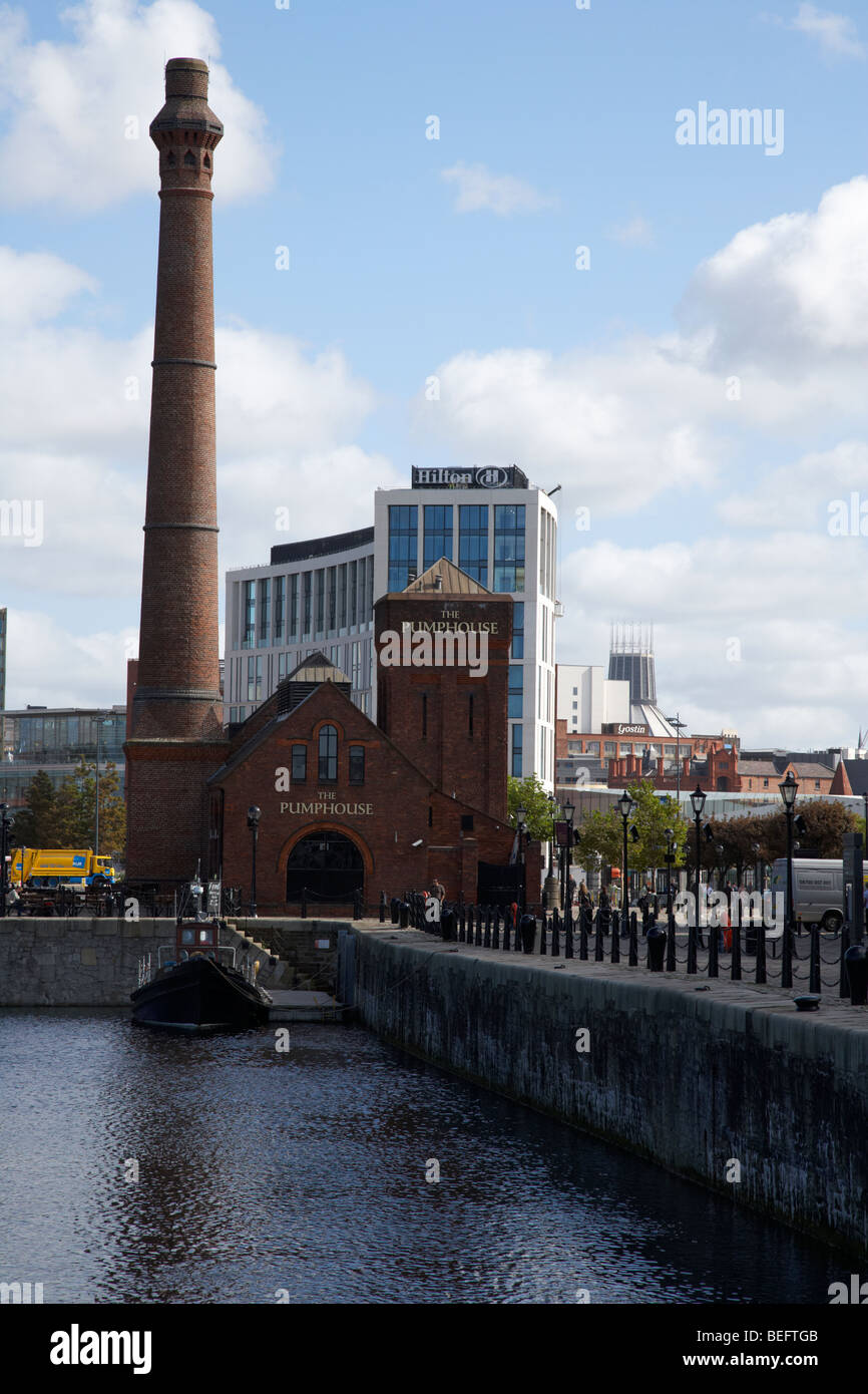 the pumphouse pub at the albert dock liverpool merseyside england uk ...