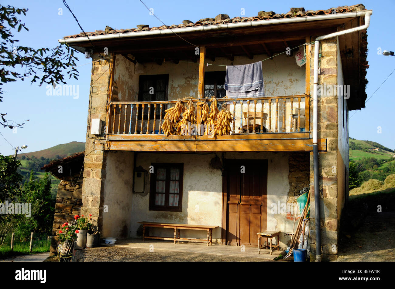 The traditional residential brick and wood structure of the ancient hi ...