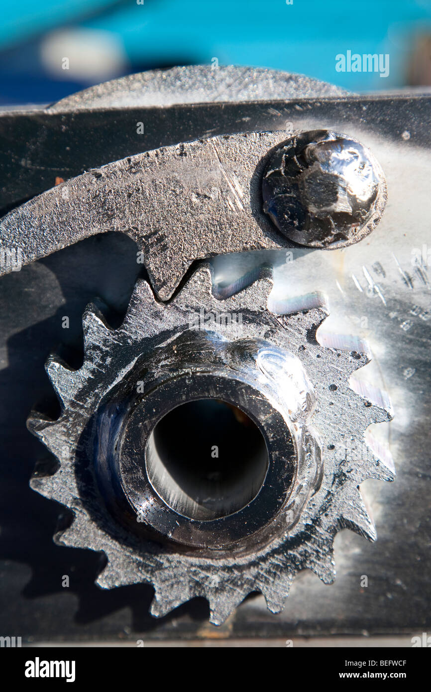 Mechanism wheel ratchet cog hi-res stock photography and images - Alamy