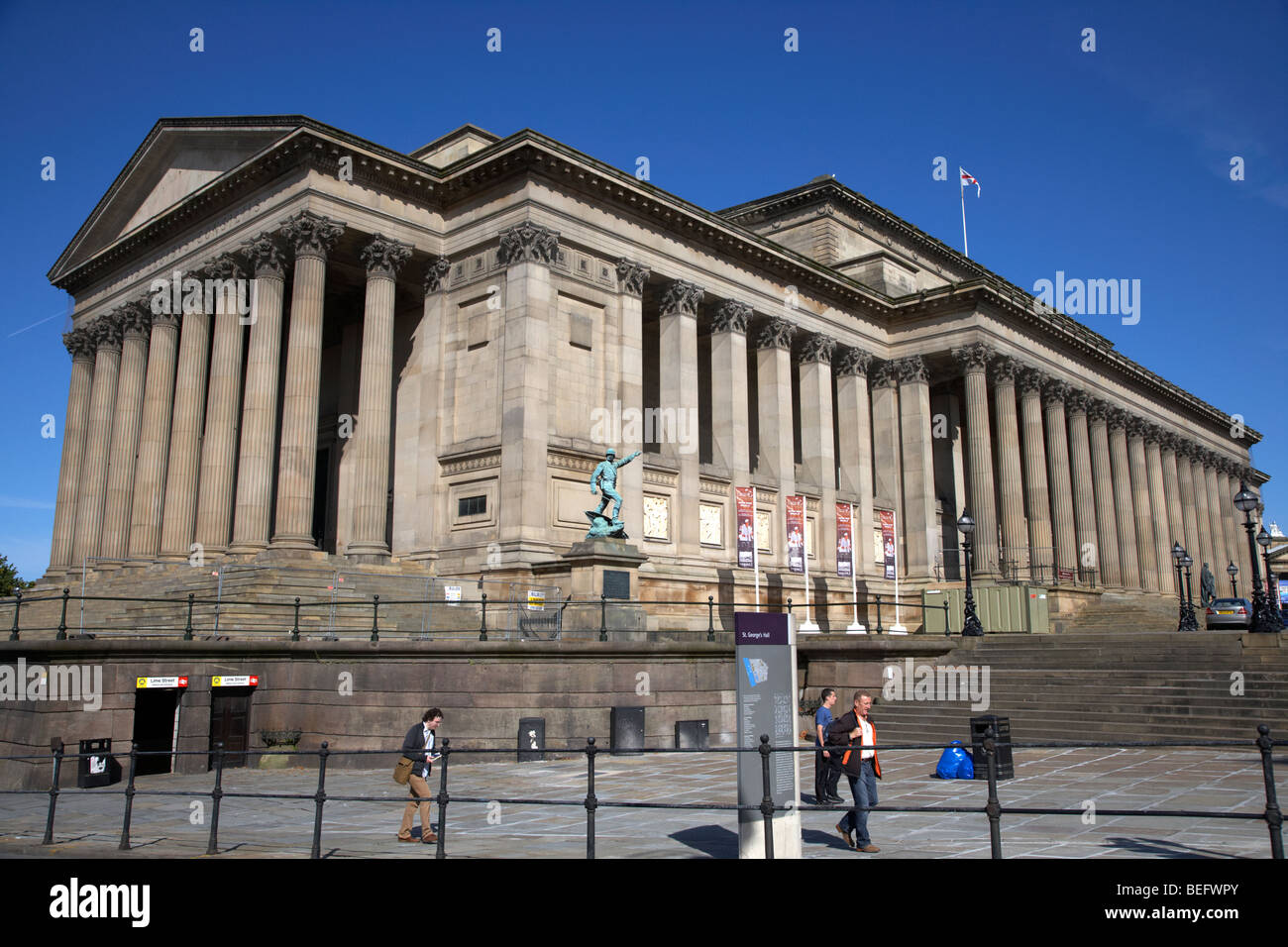 St Georges Hall liverpool merseyside england uk Stock Photo - Alamy