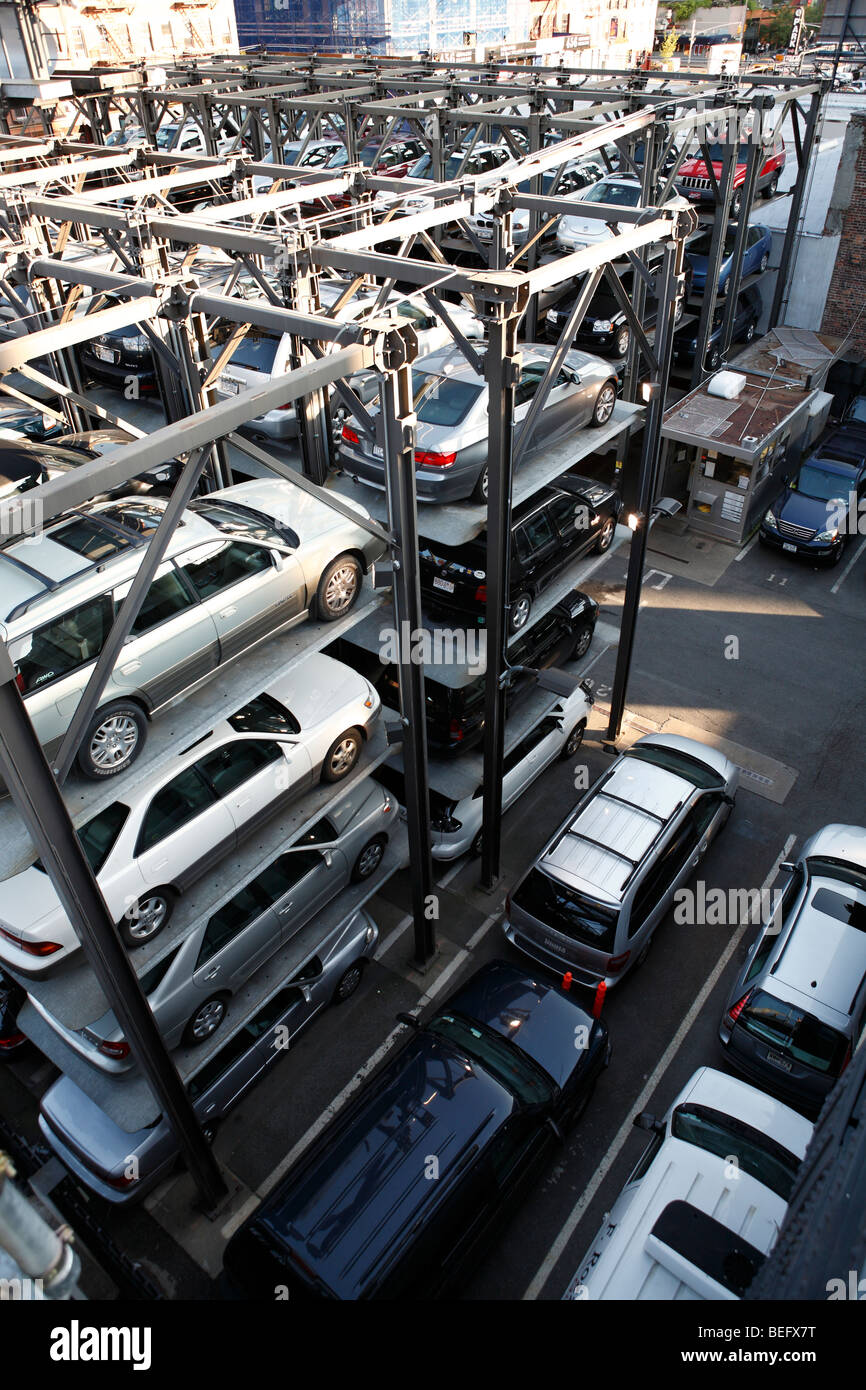 Car Stack New York High Resolution Stock Photography and Images - Alamy