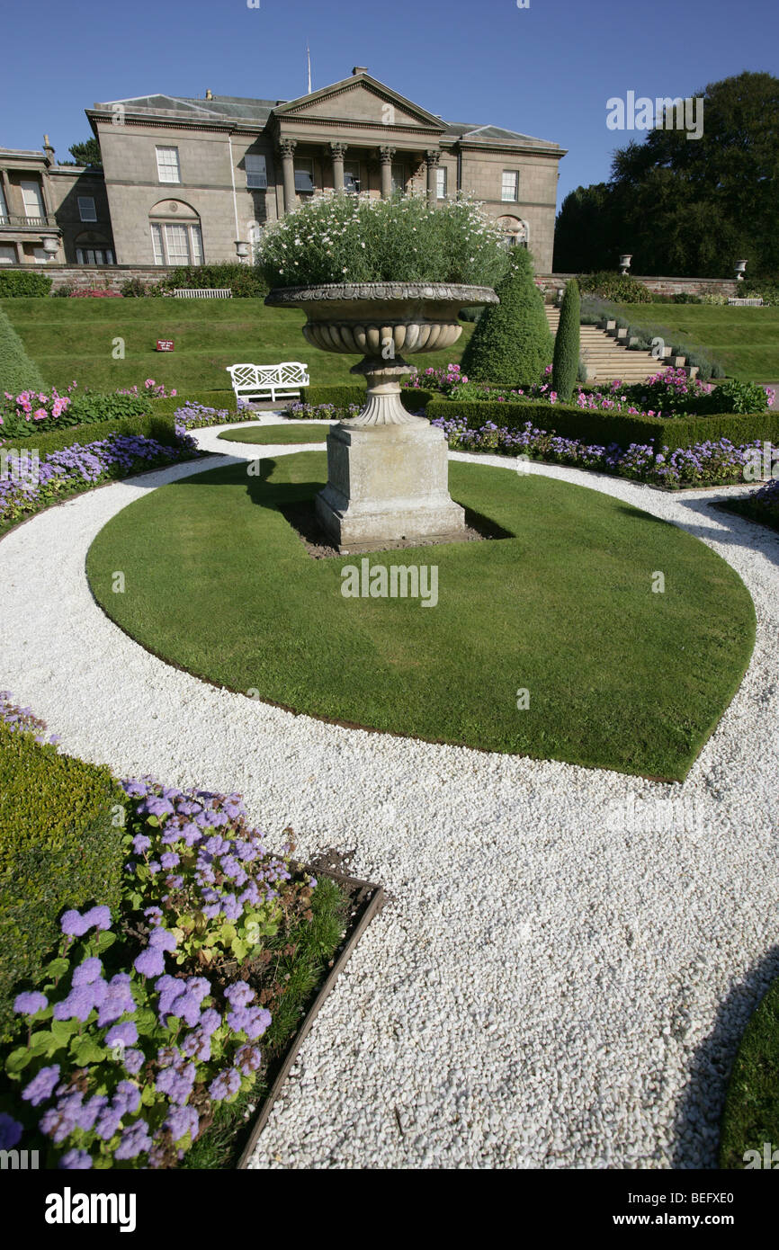 Estate of Tatton Park, England. The 18th century Samuel Wyatt designed ...