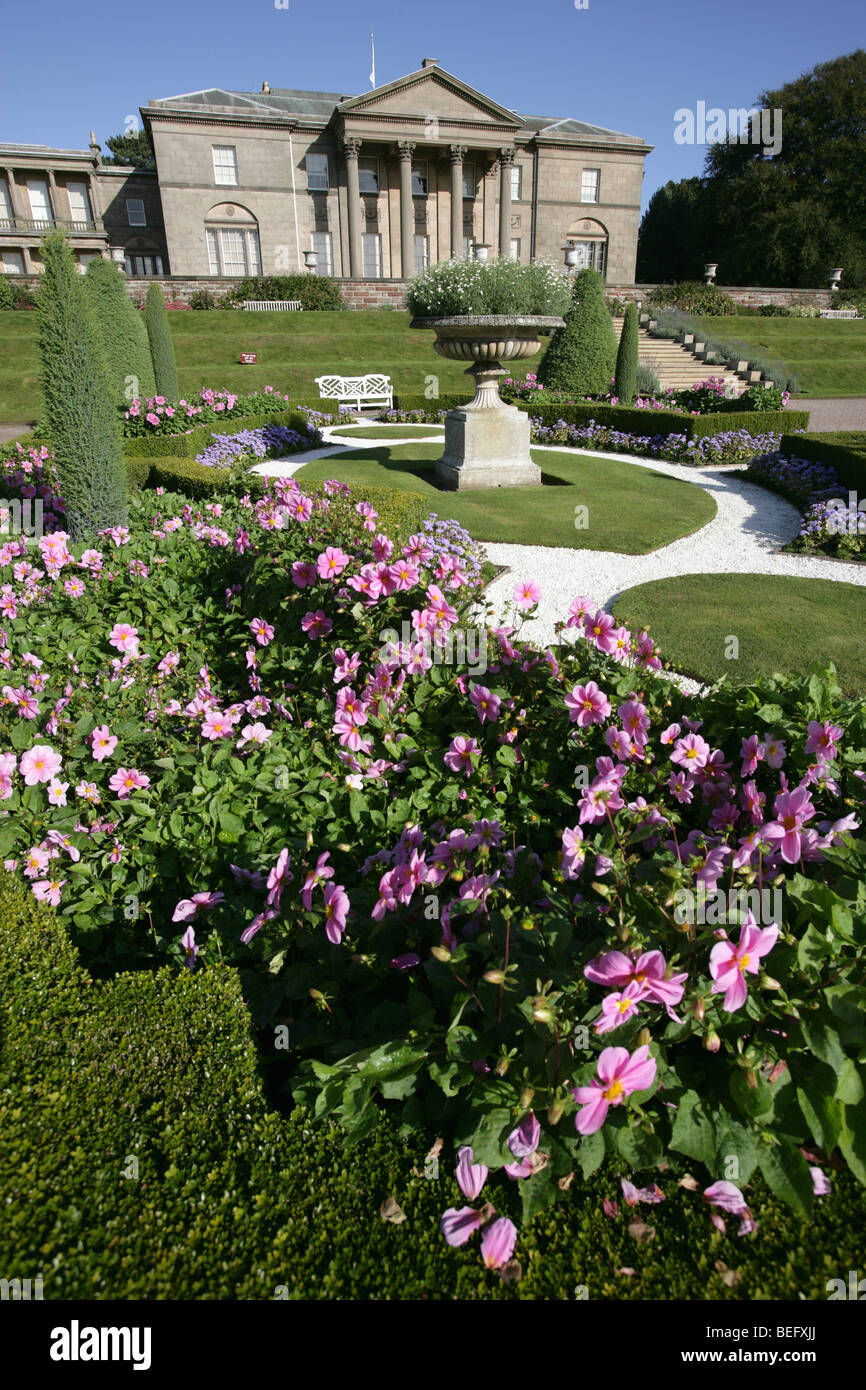 Estate of Tatton Park, England. The 18th century Samuel Wyatt designed ...