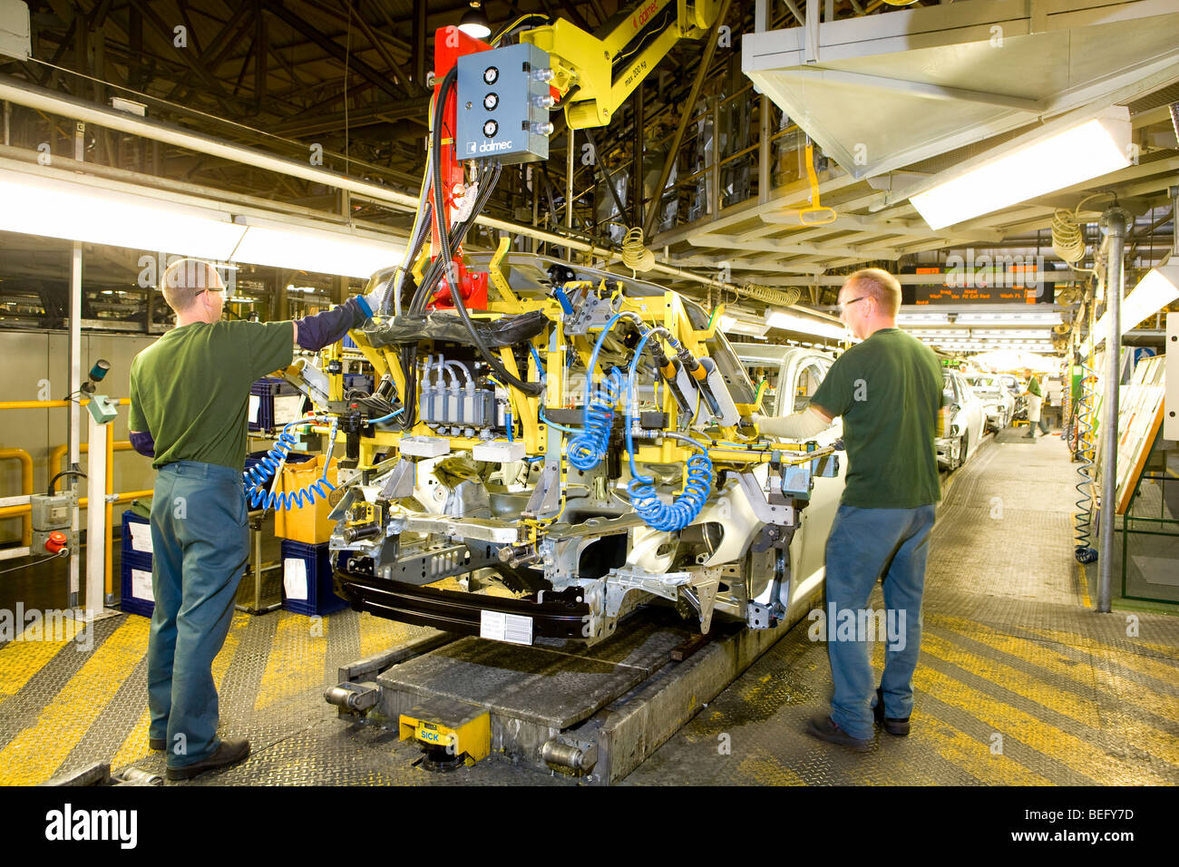 Cars production line hi-res stock photography and images - Alamy