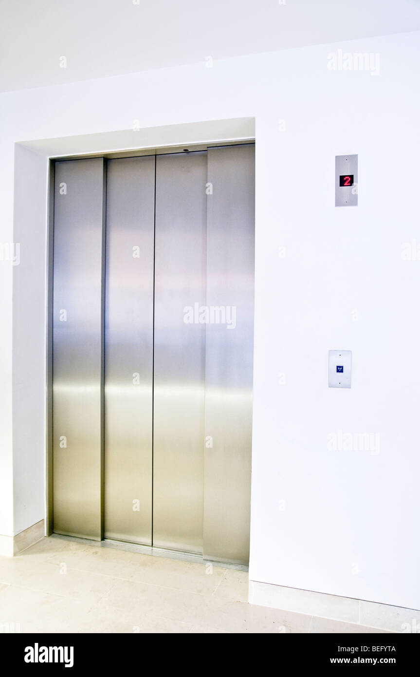 Inside empty lift hi-res stock photography and images - Alamy