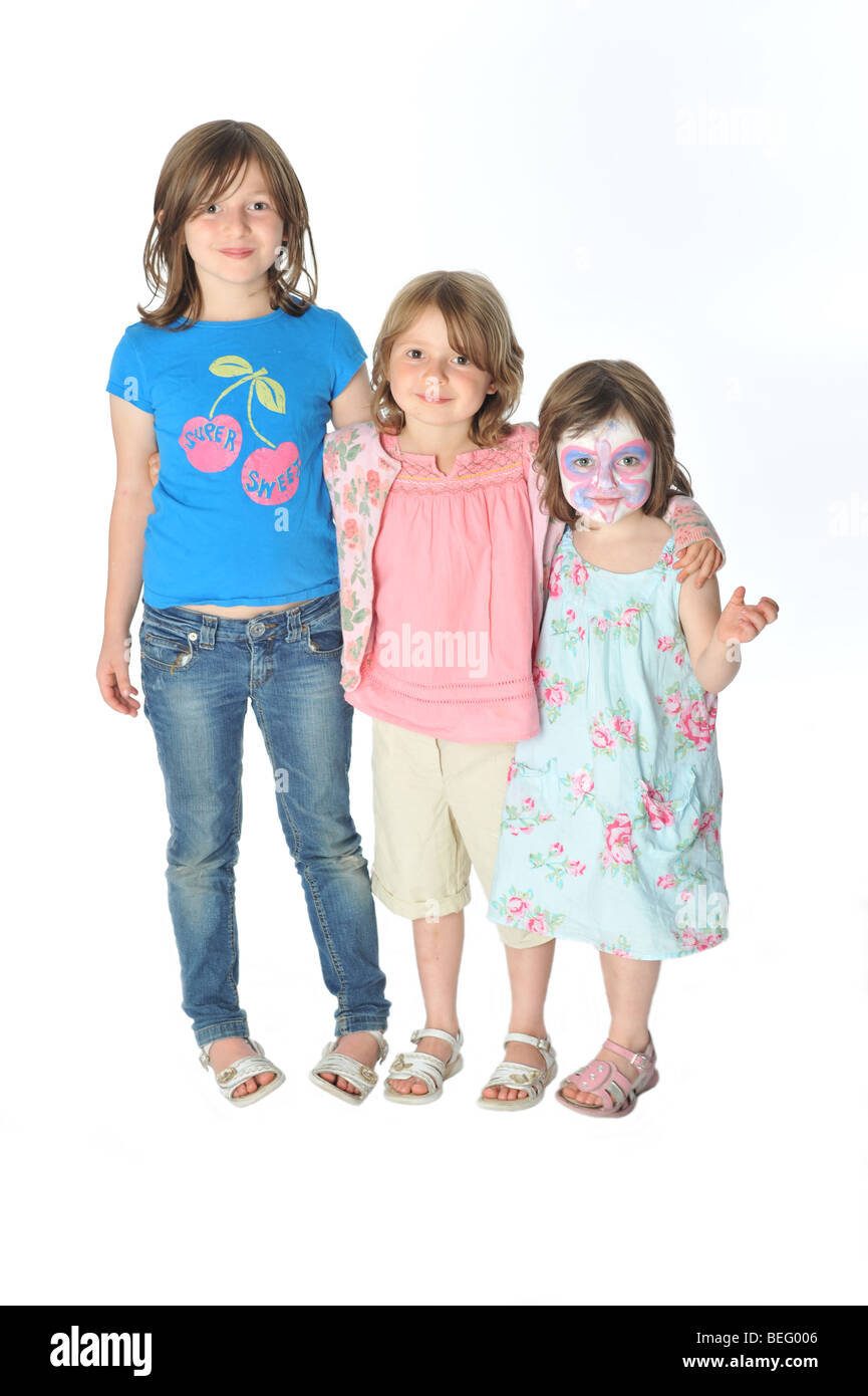 Siblings face paint hi-res stock photography and images - Alamy