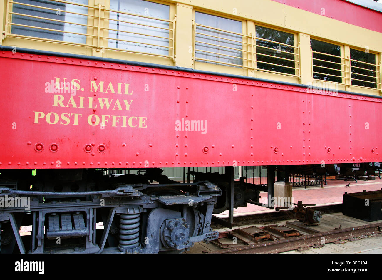 Railway post office hi-res stock photography and images - Alamy