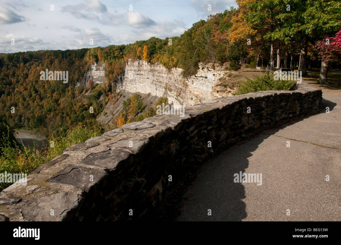 Genesee river Gorge at Letchworth State Park, NY USA Stock Photo - Alamy