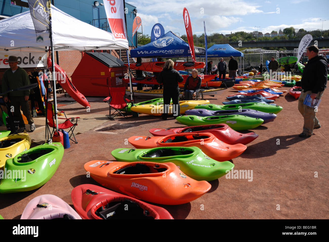 Welsh canoe and kayak show hi-res stock photography and images - Alamy