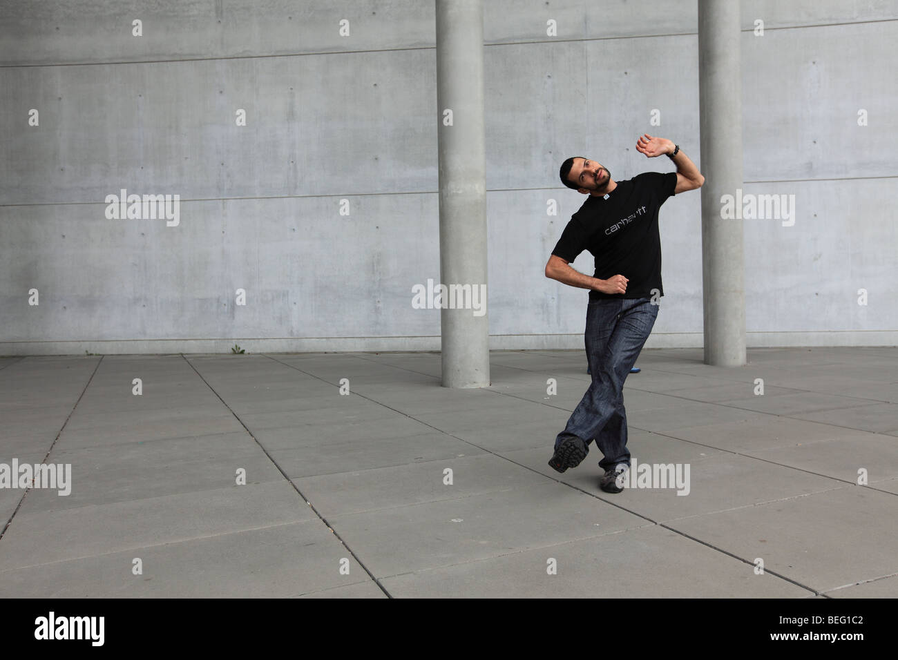 Twisted man Dancing Stock Photo - Alamy